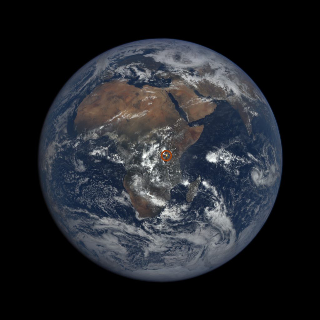 Ice particles in Earth’s atmosphere create bright flashes seen from space