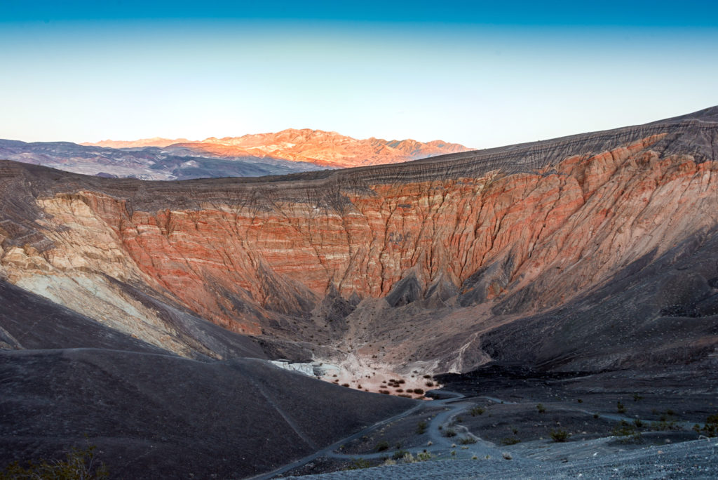 Death Valley's Ubehebe Crater reveals volcanic hazard areas are ...